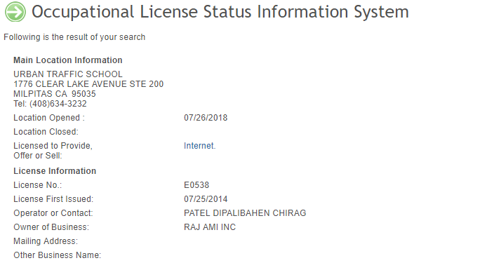 Our License - EasyTexasDriversEd.com